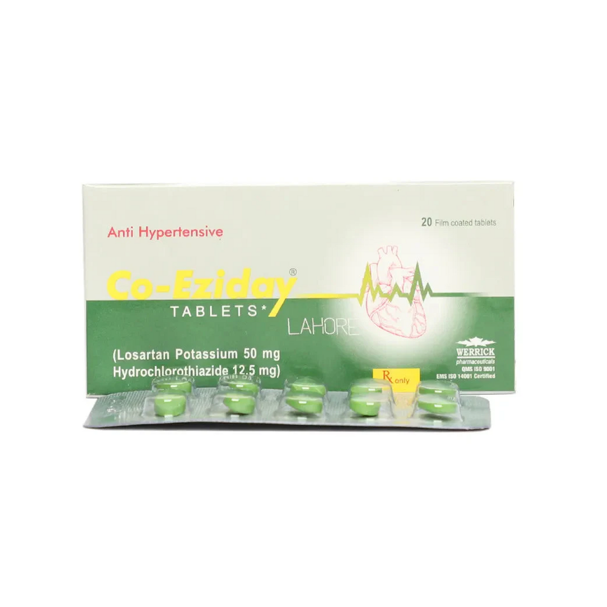 tab co eziday 50mg 20s – KK Mart