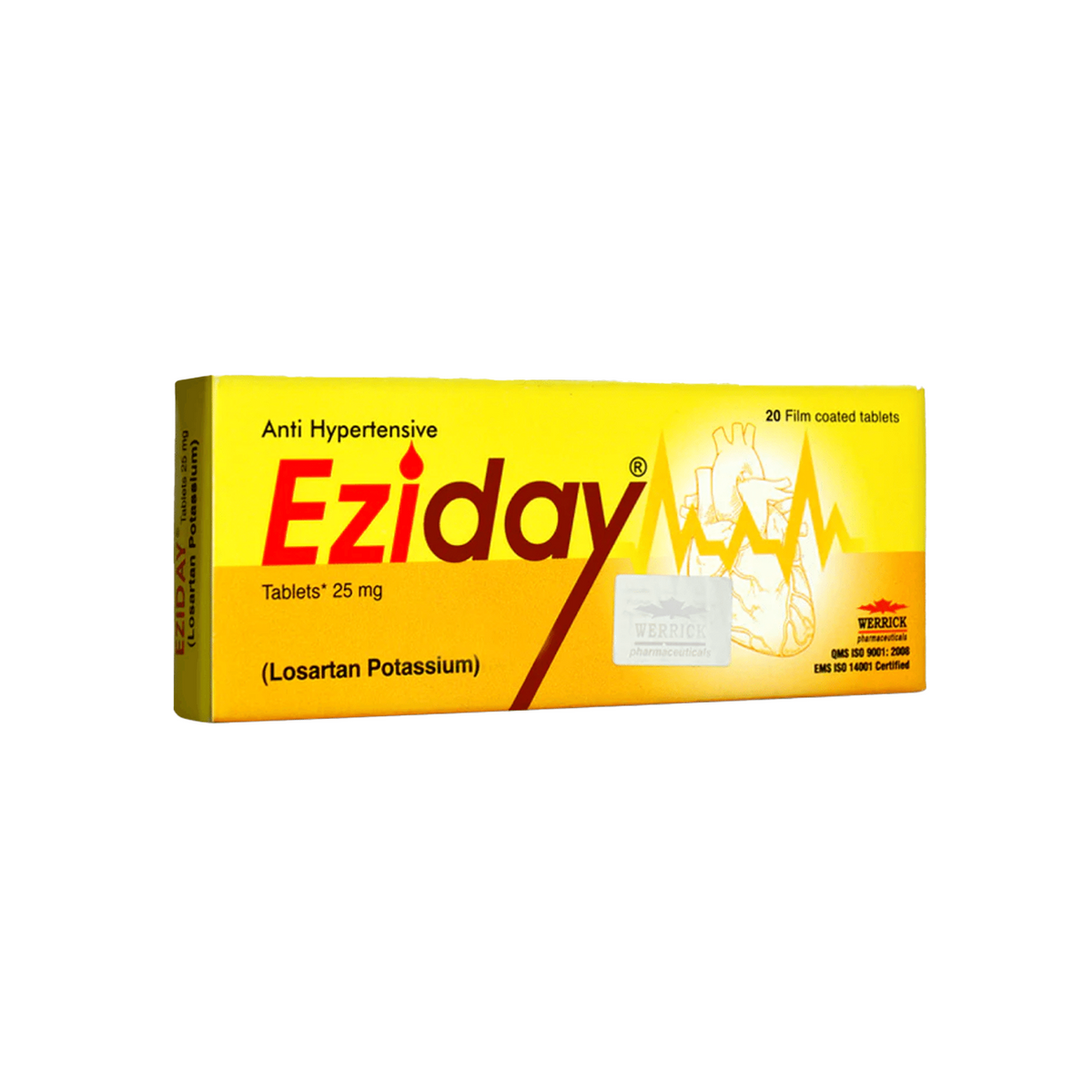 tab eziday 25mg 20s – KK Mart