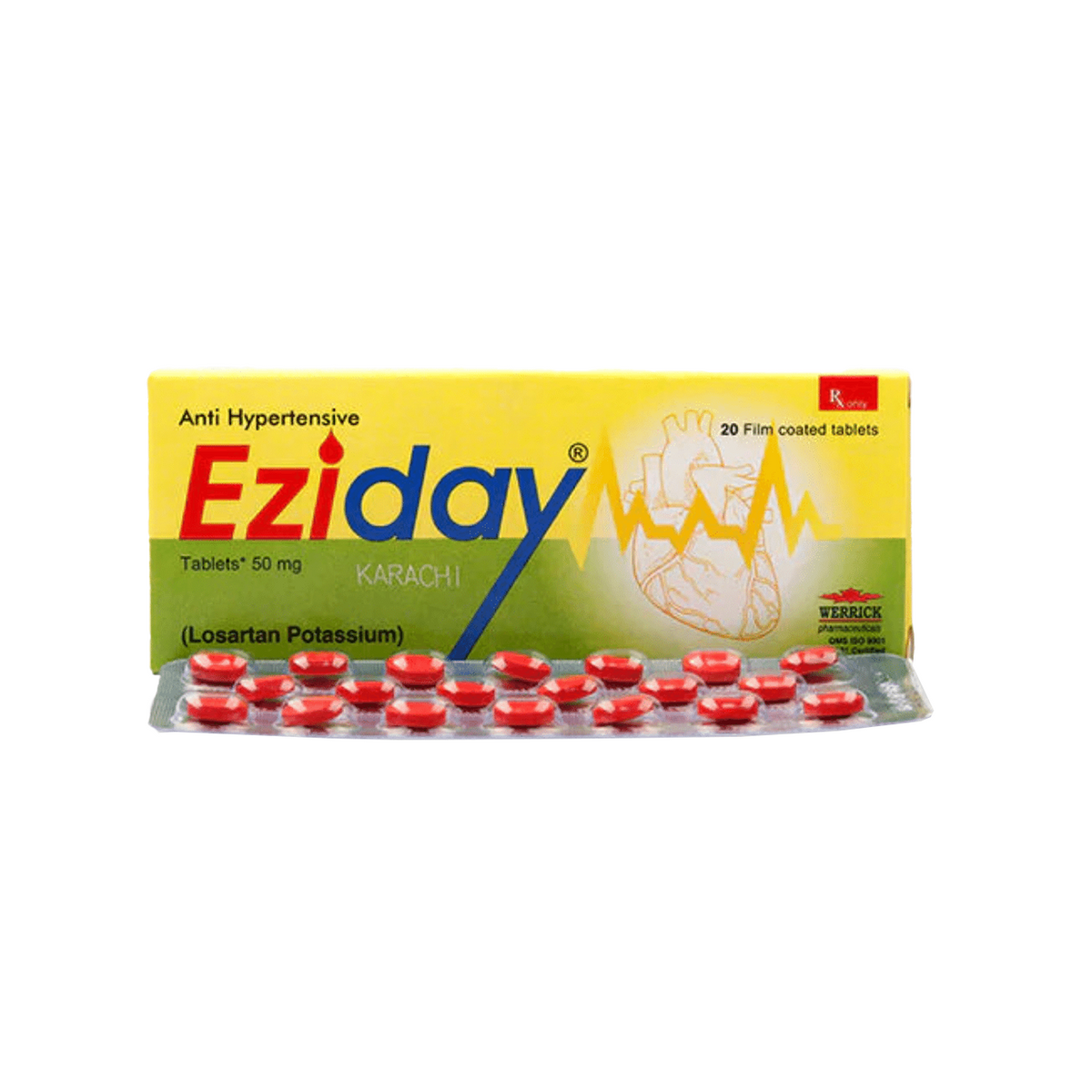 tab eziday 50mg 20s – KK Mart