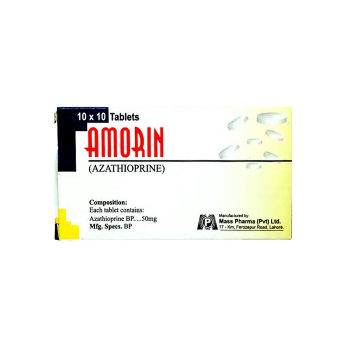 tab amorin 50mg 100s – KK Mart
