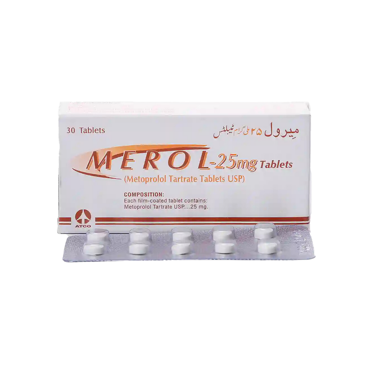 tab merol 25mg 30s – KK Mart