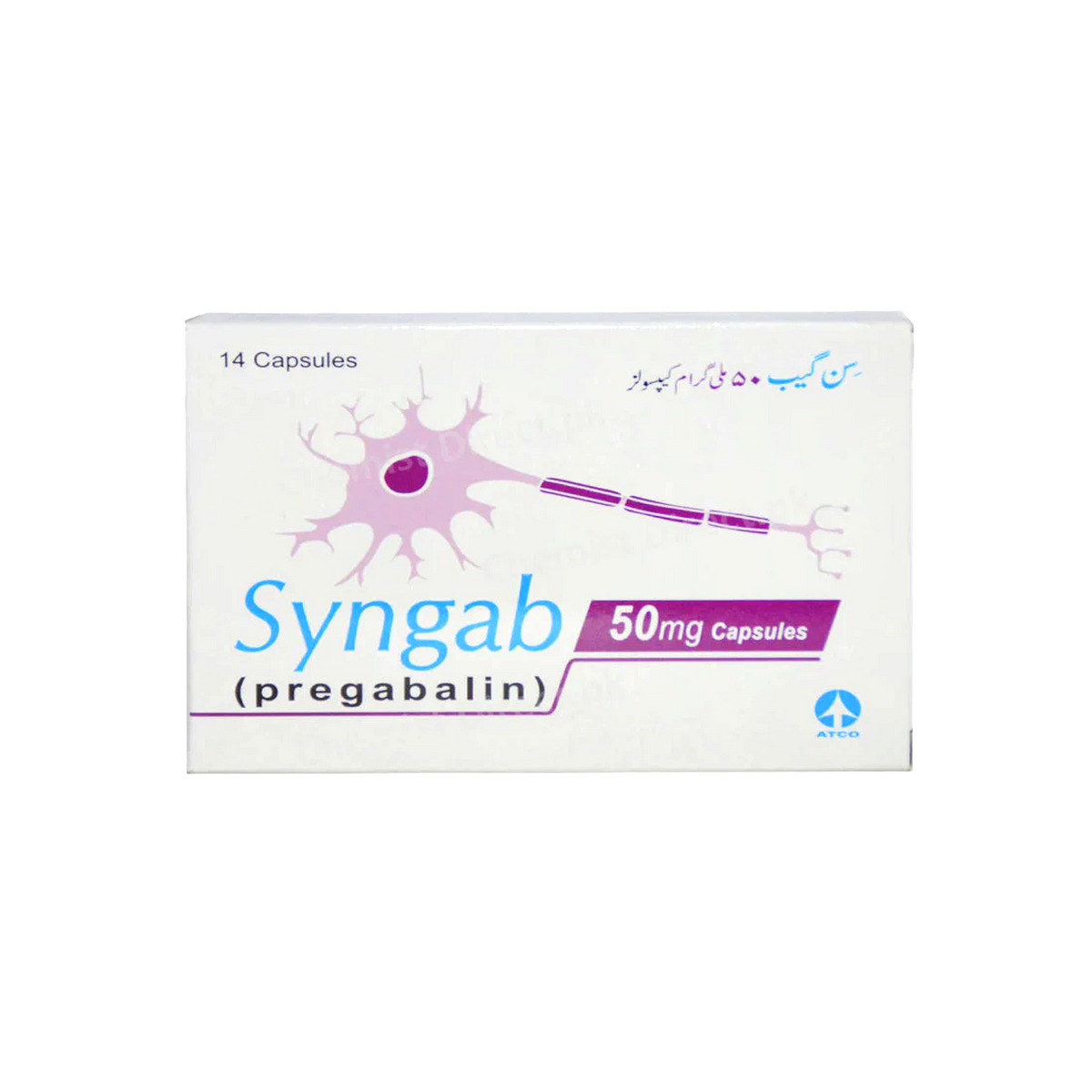 cap syngab 50mg 14s – KK Mart