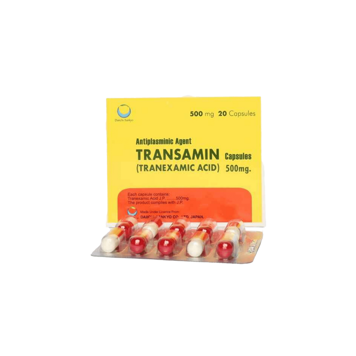 cap transamin 500mg 20s – KK Mart