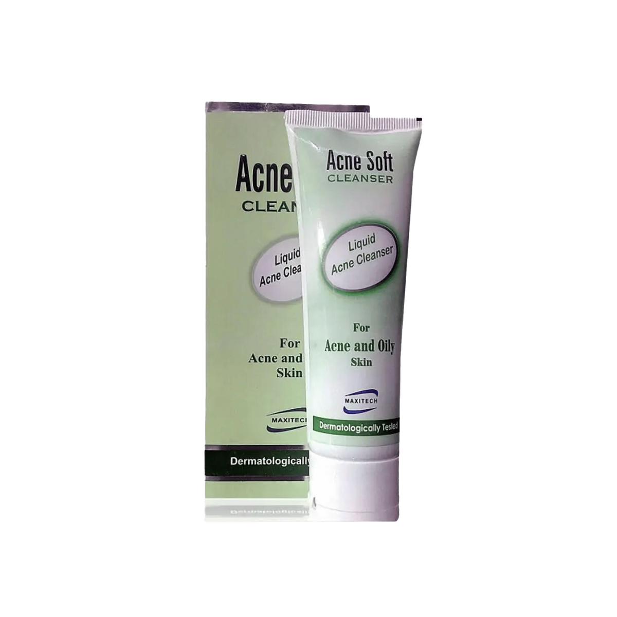 acne soft facewash acne & oily 100ml maxitech – KK Mart
