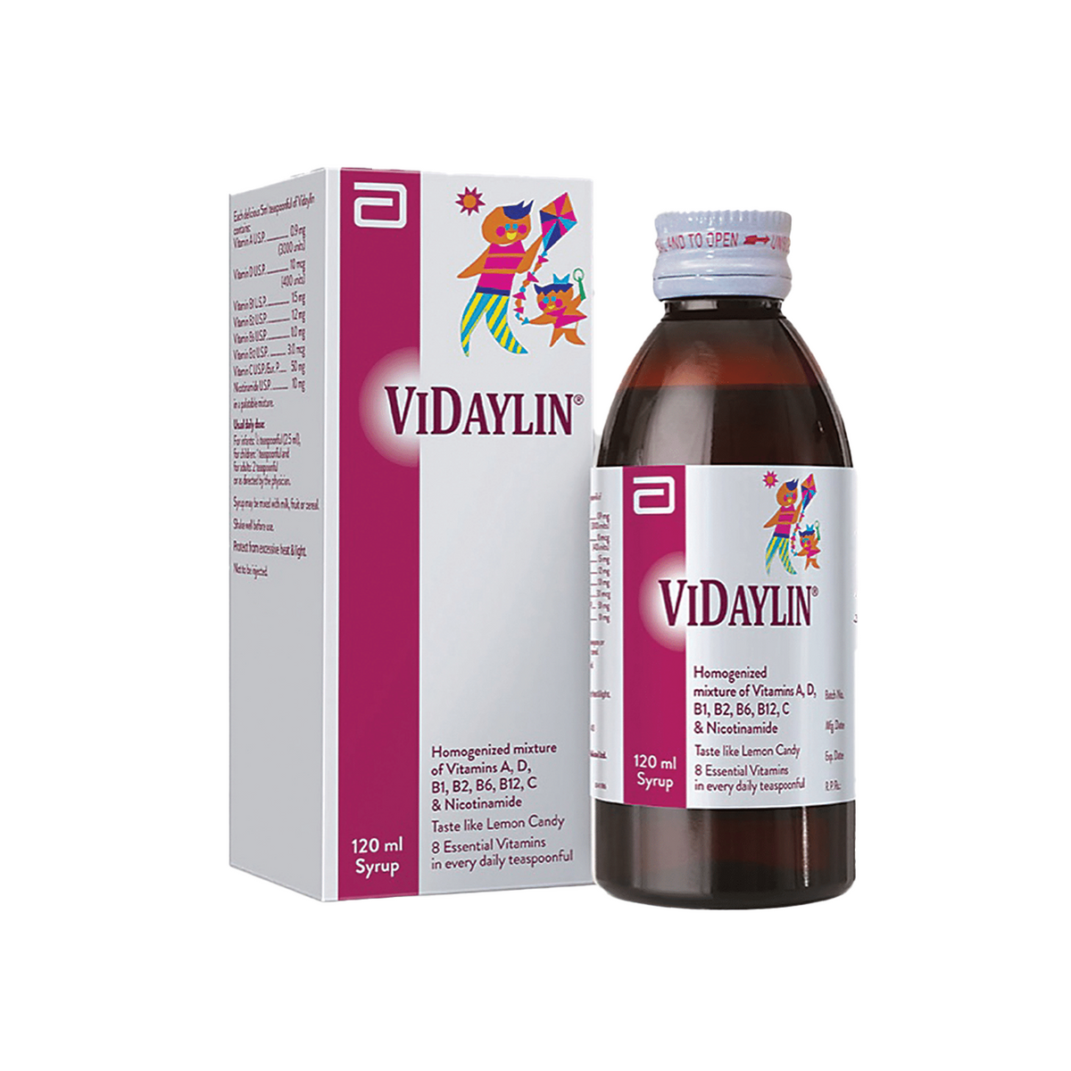 syp vidaylin 120ml abbot – KK Mart
