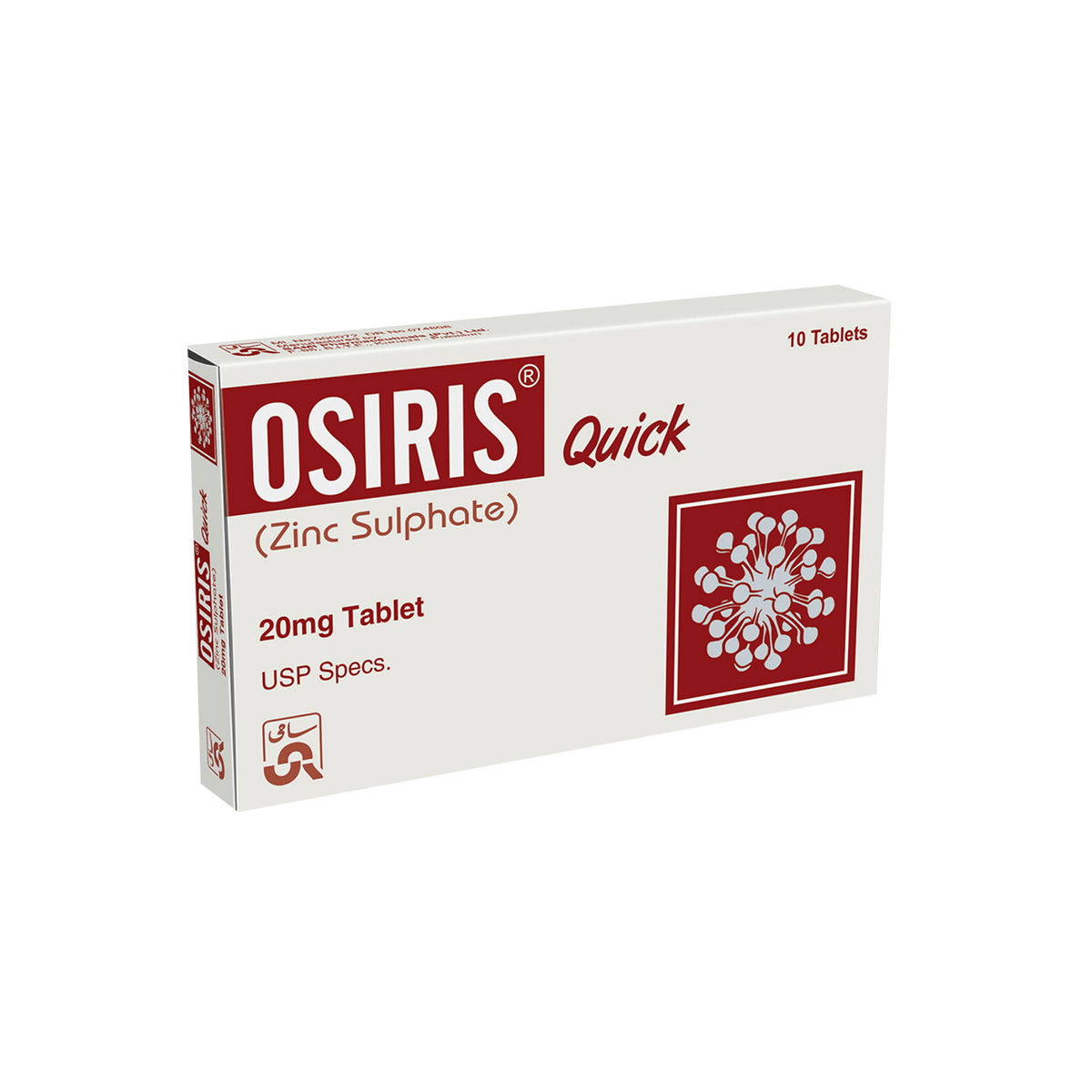 tab osiris quick 20mg 10s – KK Mart
