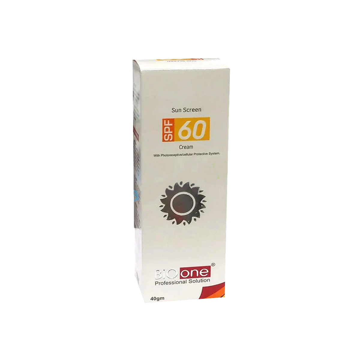 cream sunscreen bioone spf60 40g – KK Mart