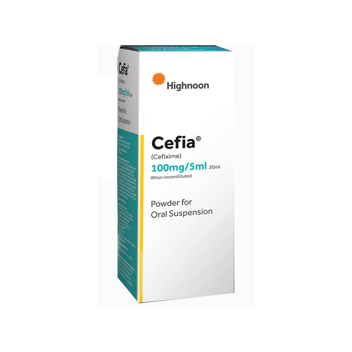 syp cefia 100/5ml 30ml highnoon – KK Mart