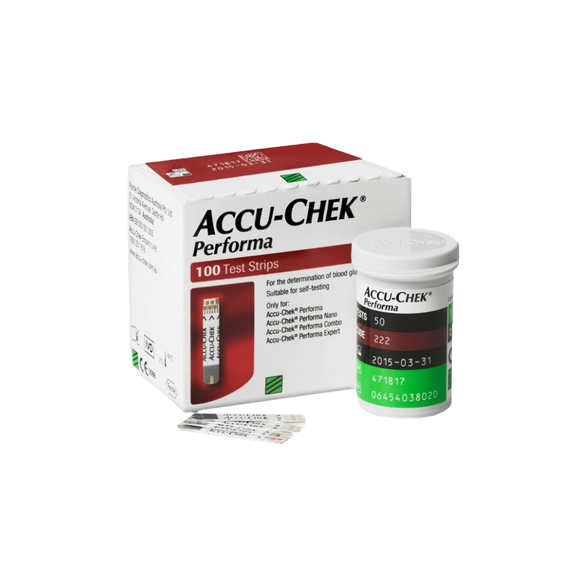 accu chek performa 100p 50strips 2s – KK Mart