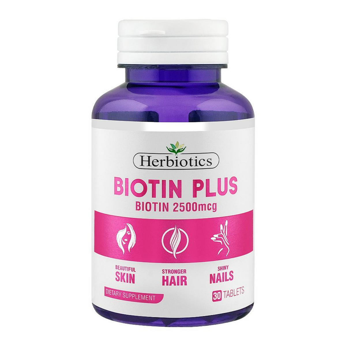 herbiotics tab biotin plus 2500mcg 30t 1s – KK Mart