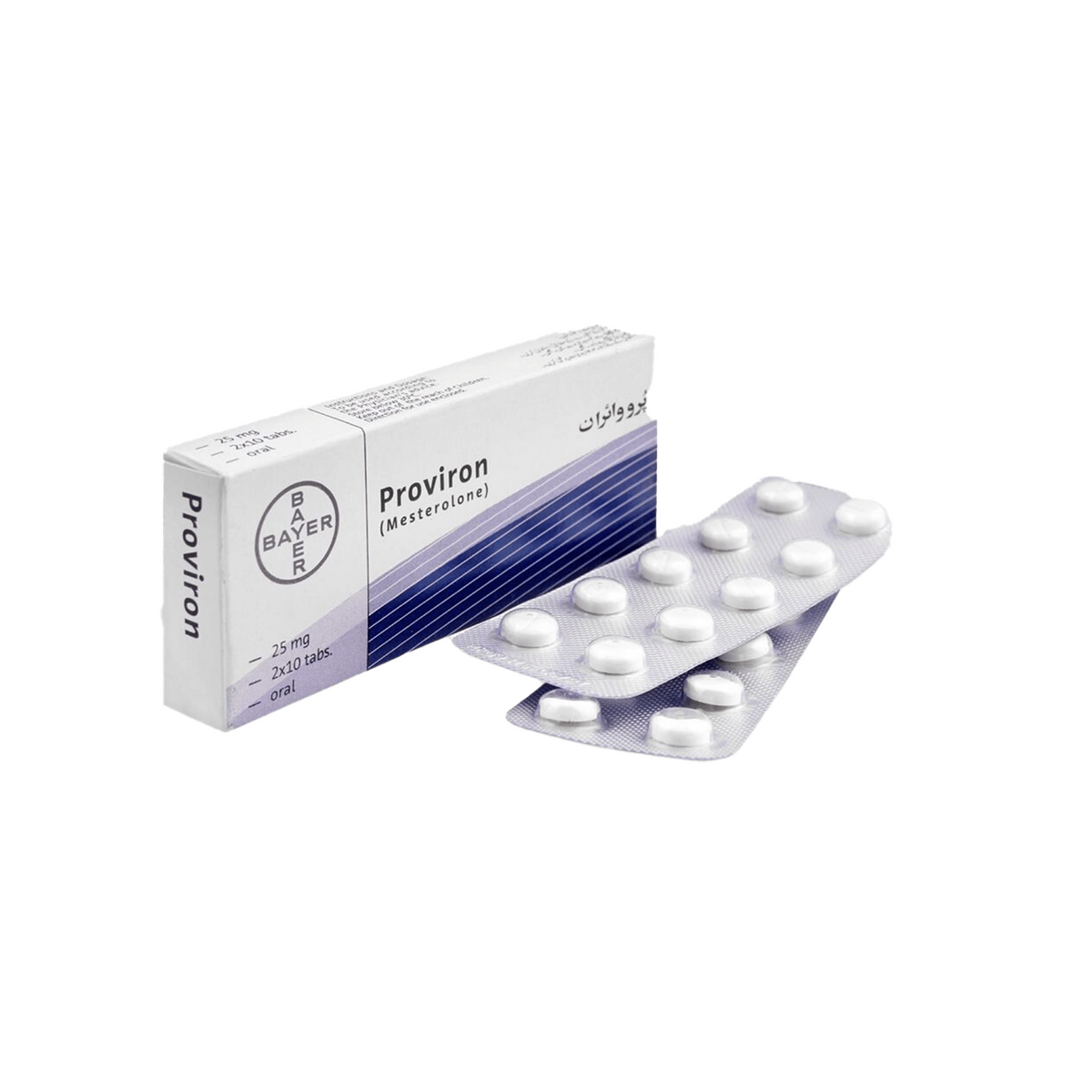 tab proviron 25mg 20s bayer – KK Mart