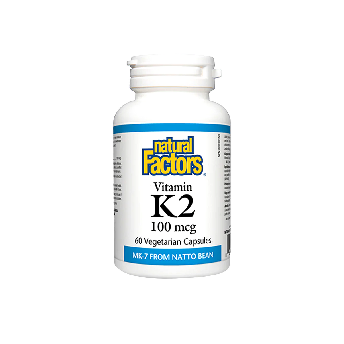 natural factors cap vitamin k2 100mcg 60p 1s – KK Mart