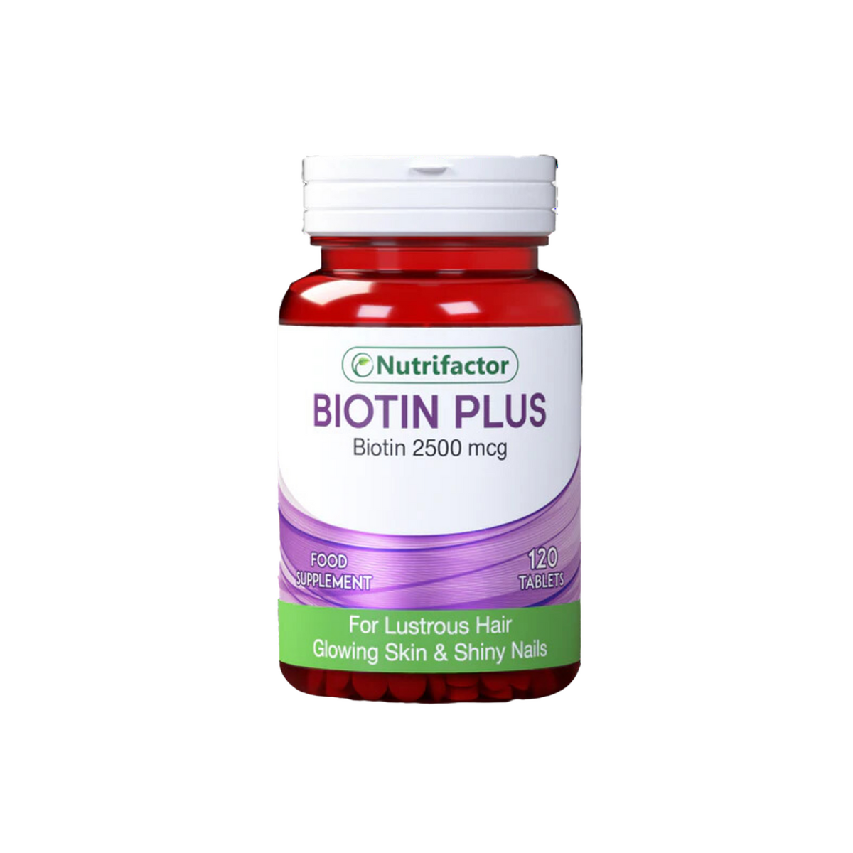 nutrifactor tab biotin plus 2500mcg 120t 1s – KK Mart