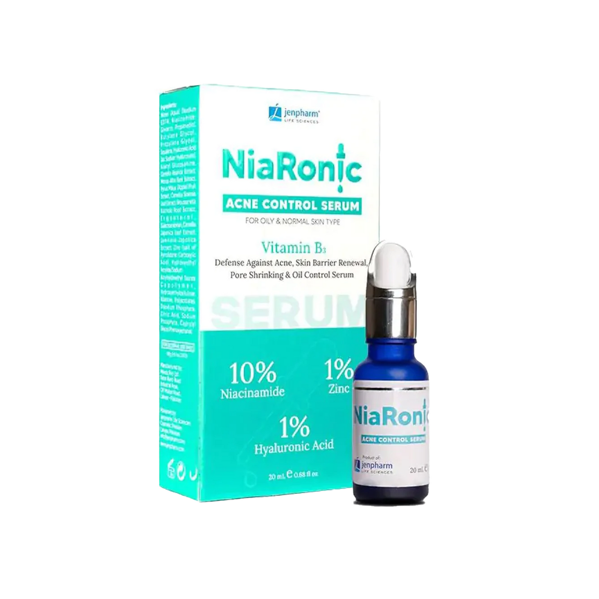 jenpharm serum niaronic acne control 20ml – KK Mart