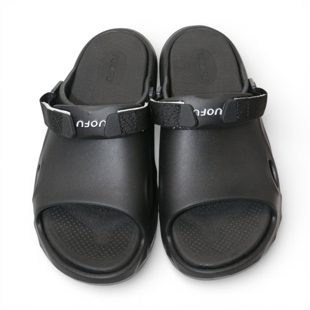 gents slipper 40-45 black china e6245 – KK Mart