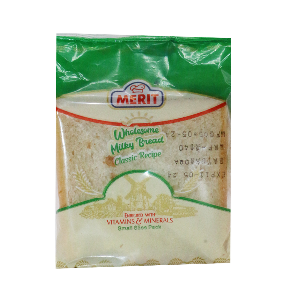 merit bread milky 4pc 80g – KK Mart