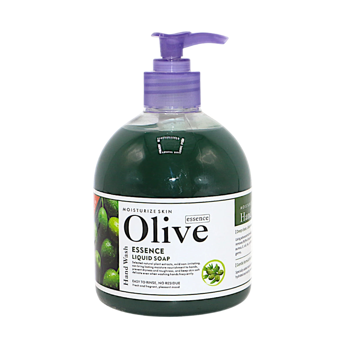 essence hand wash liquid olive 500ml prc – KK Mart