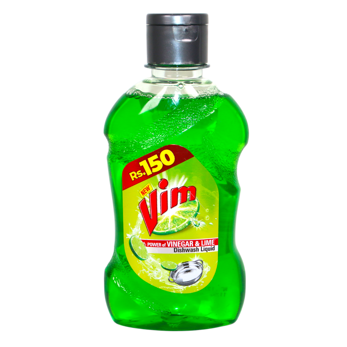 vim dishwash liquid vinegar & lime 250ml – KK Mart