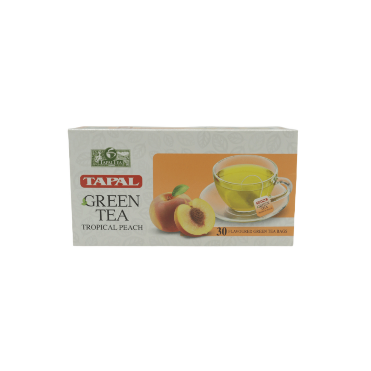 tapal green tea tropical peach 30tea bag – KK Mart