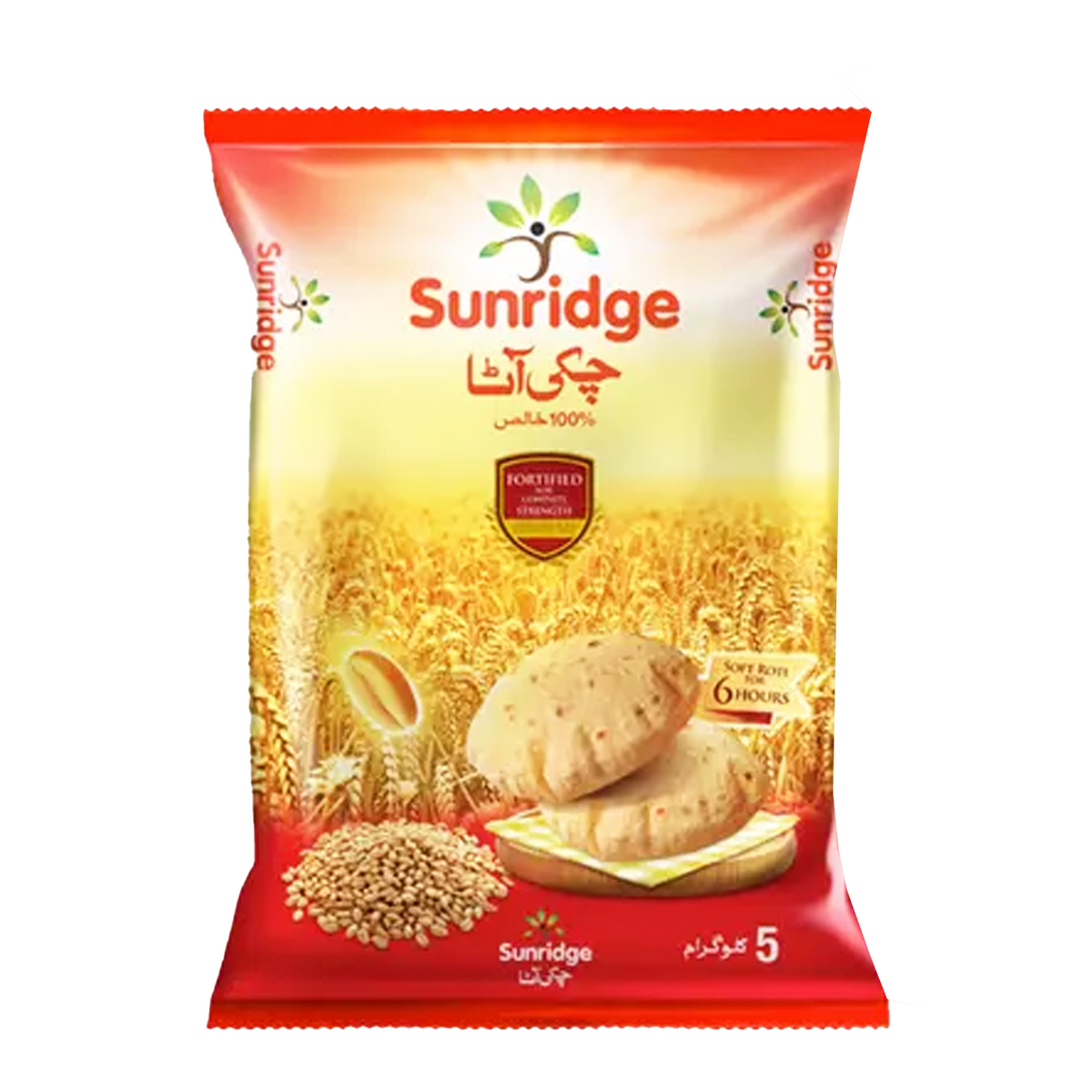 sunridge atta fortified 5kg – KK Mart