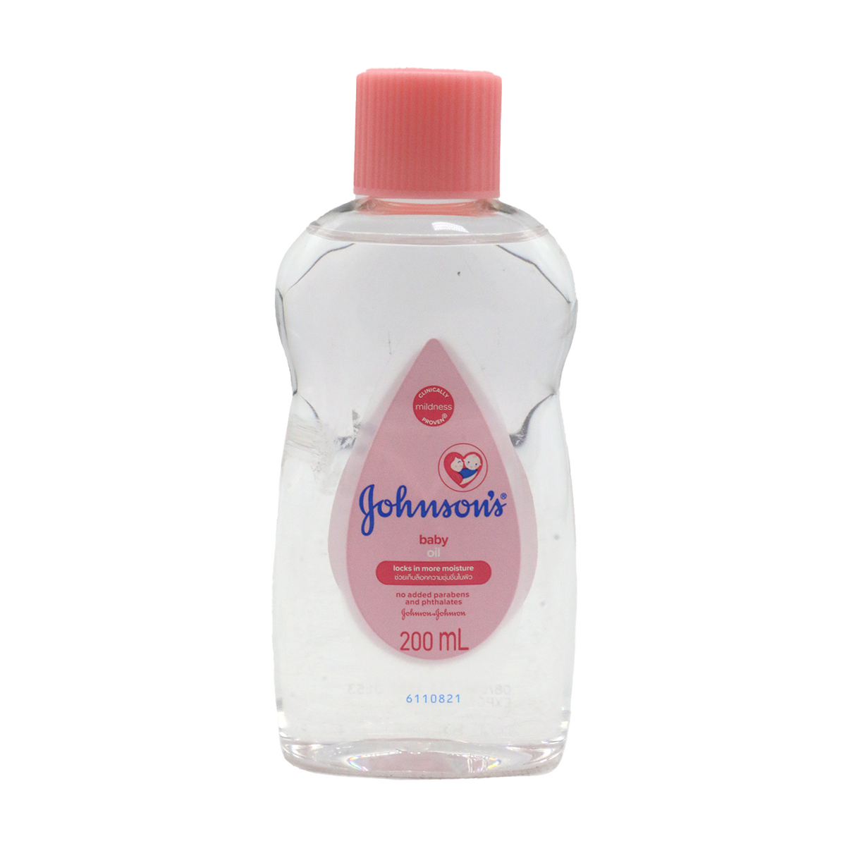 johnsons baby oil pink 200ml – KK Mart