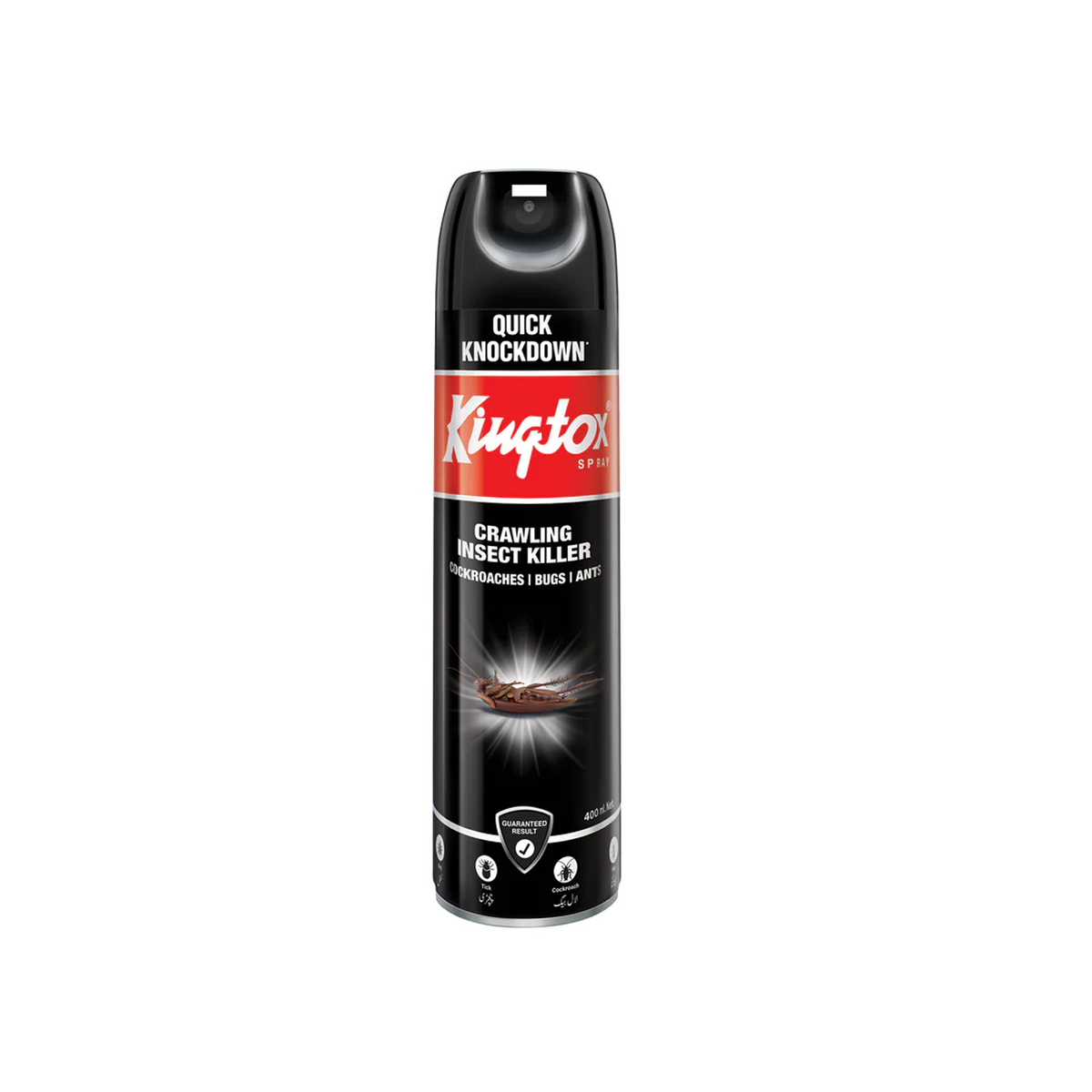 kingtox spray black crawling insect killer 400ml – KK Mart