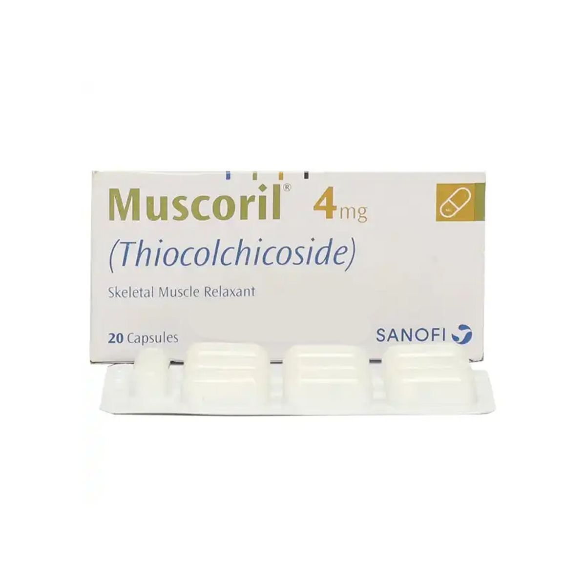 cap muscoril 4mg 20s sanofi – KK Mart