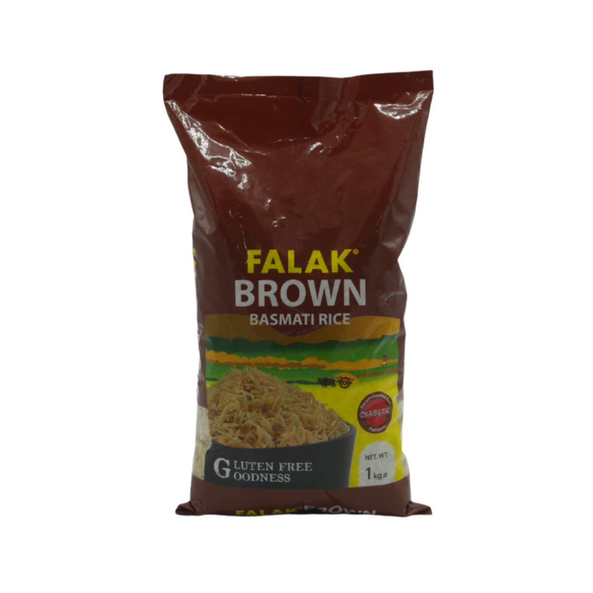 falak rice brown gluten free 1kg – KK Mart
