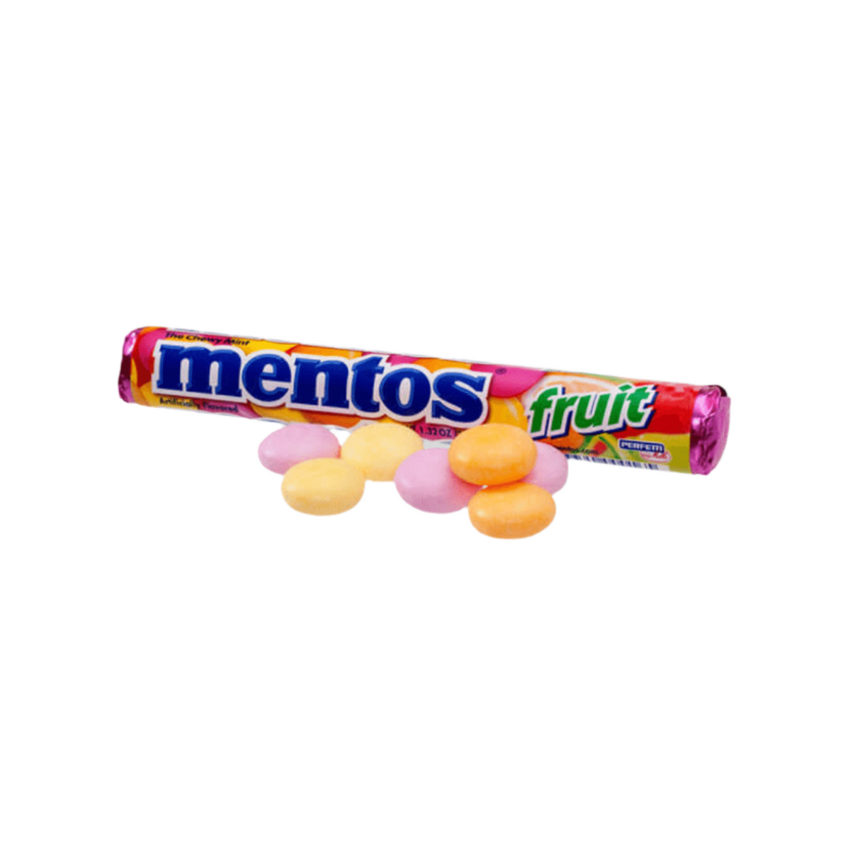 mentos candy fruit roll 14pc – KK Mart