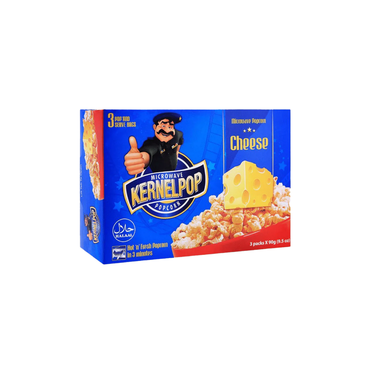 kernel pop corn cheese 3in1 90g – KK Mart