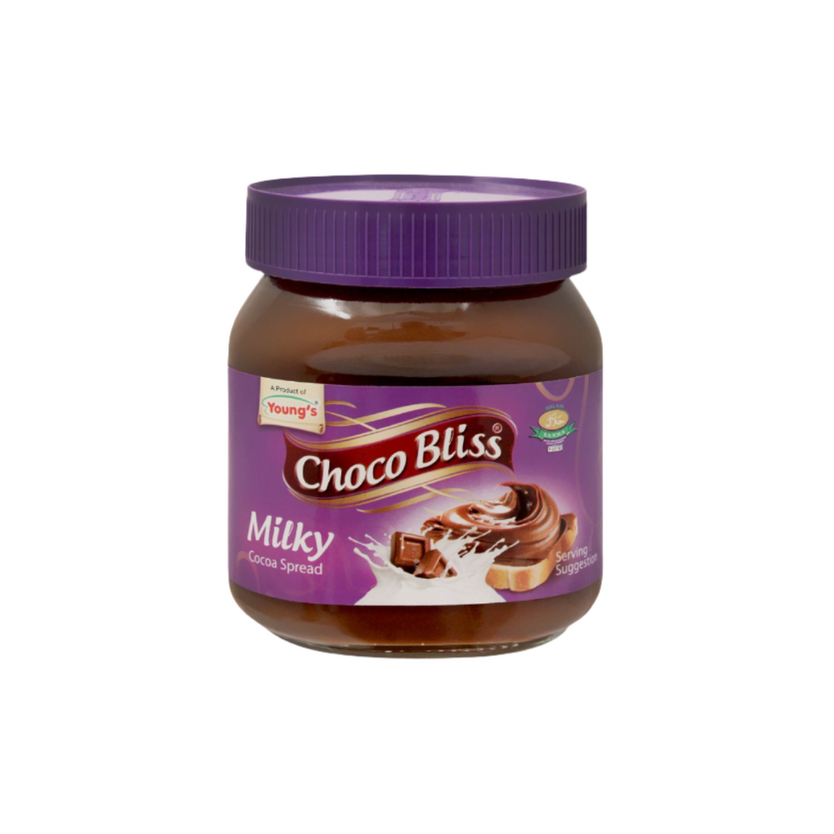 youngs choco bliss milky cocoa spread 350g – KK Mart