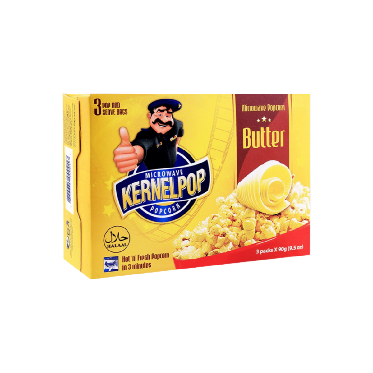 kernel pop corn butter 3in1 90g – KK Mart