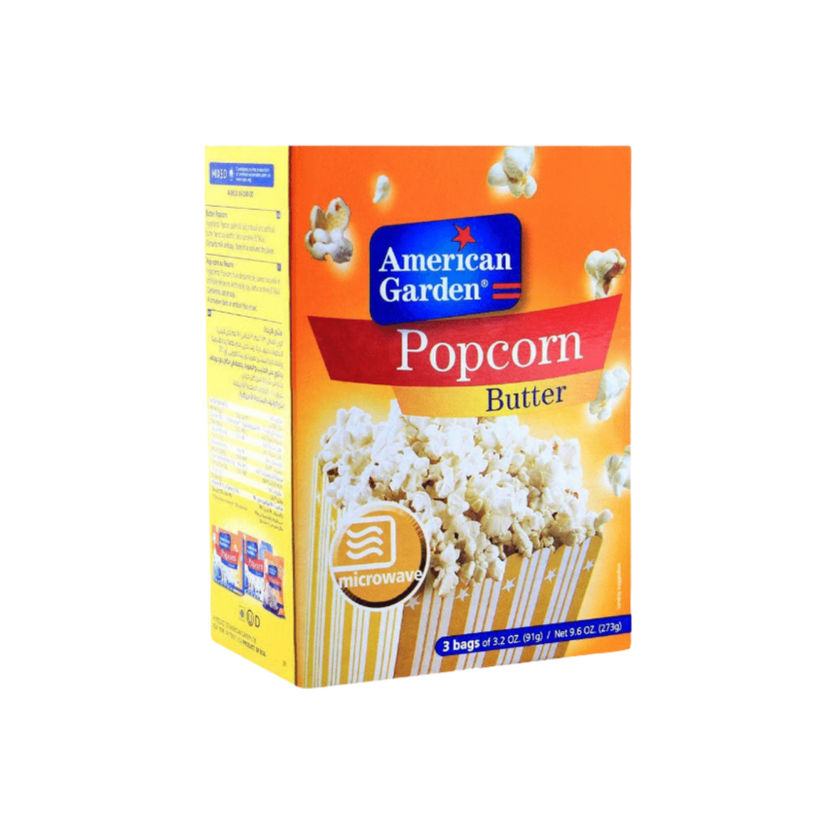 american garden pop corn butter lite 273g – KK Mart