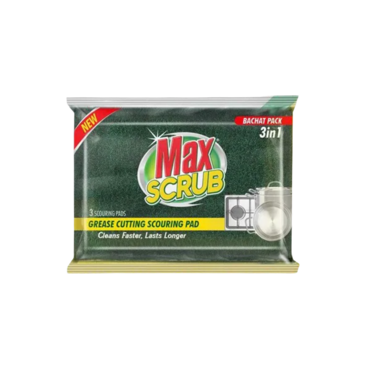max scrub sponge 3in1 – KK Mart