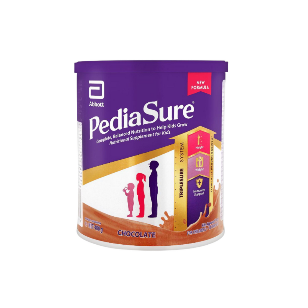 pediasure milk powder chocolate 400g – KK Mart