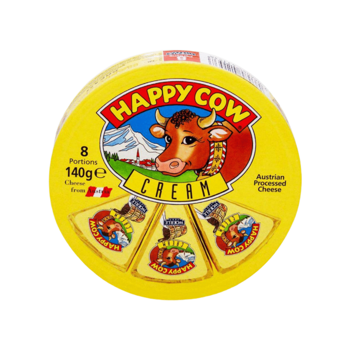 happy cow cream cheese 140g – KK Mart
