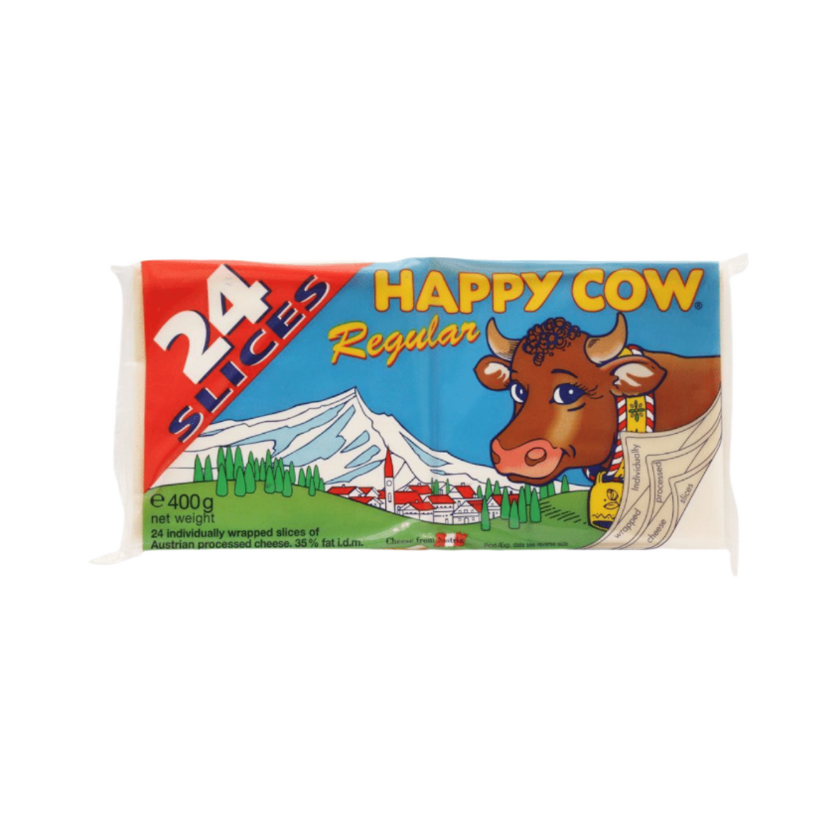 happy cow cheese regular 400g dp – KK Mart