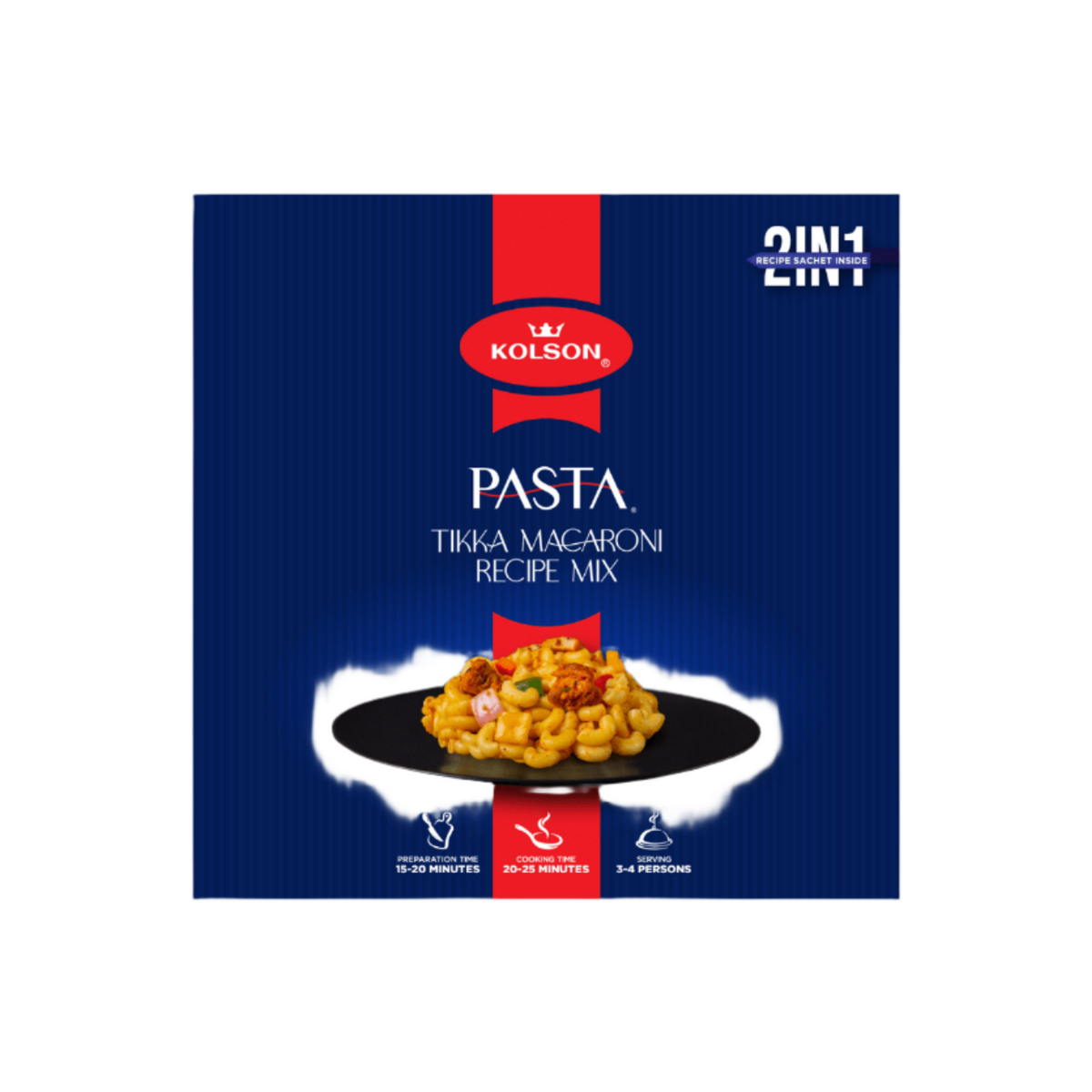 kolson pasta macaroni tikka 250g – KK Mart