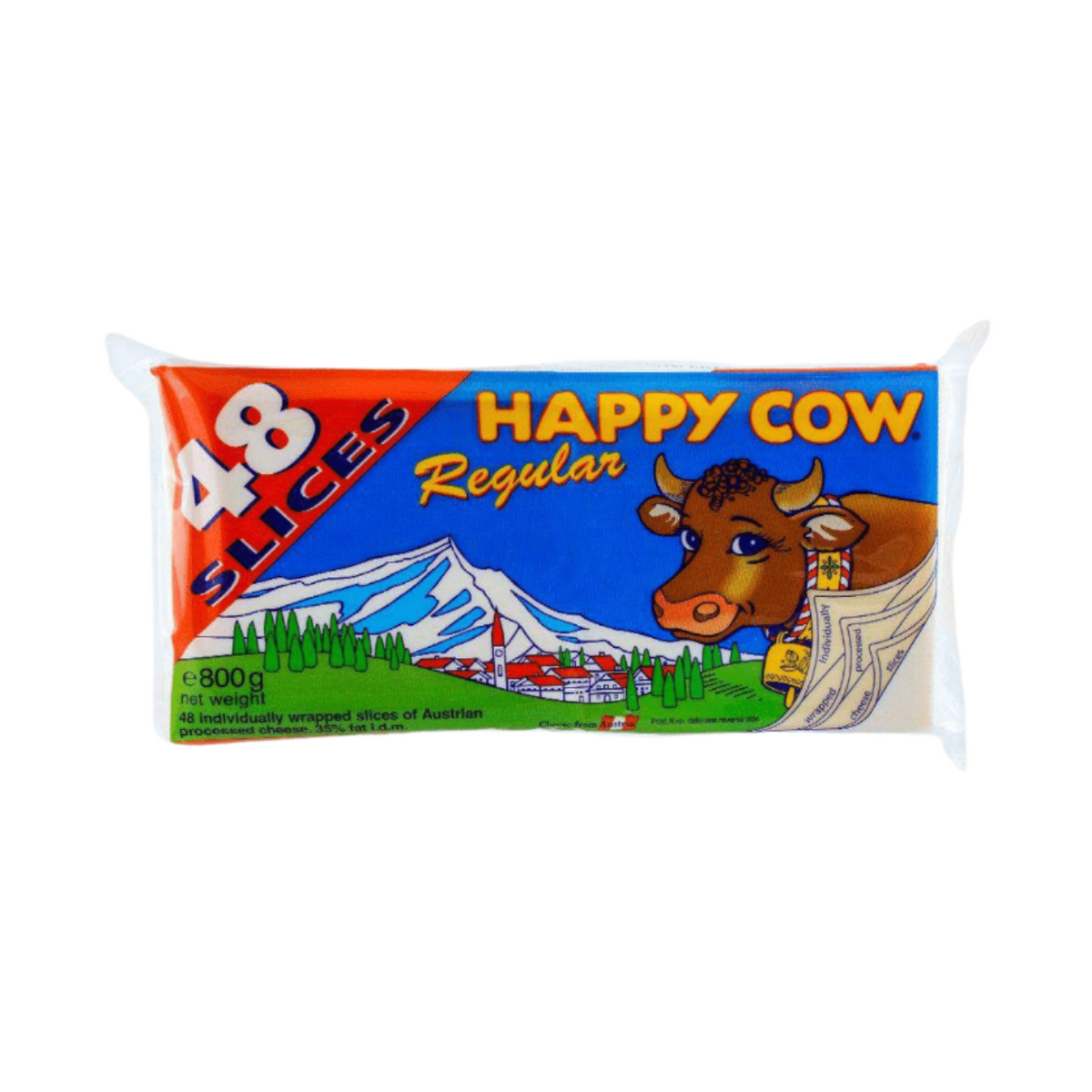 happy cow cheese regular 800g – KK Mart