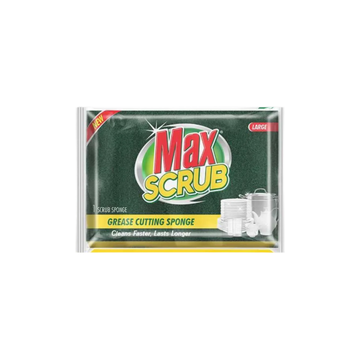 max scrub sponge large – KK Mart