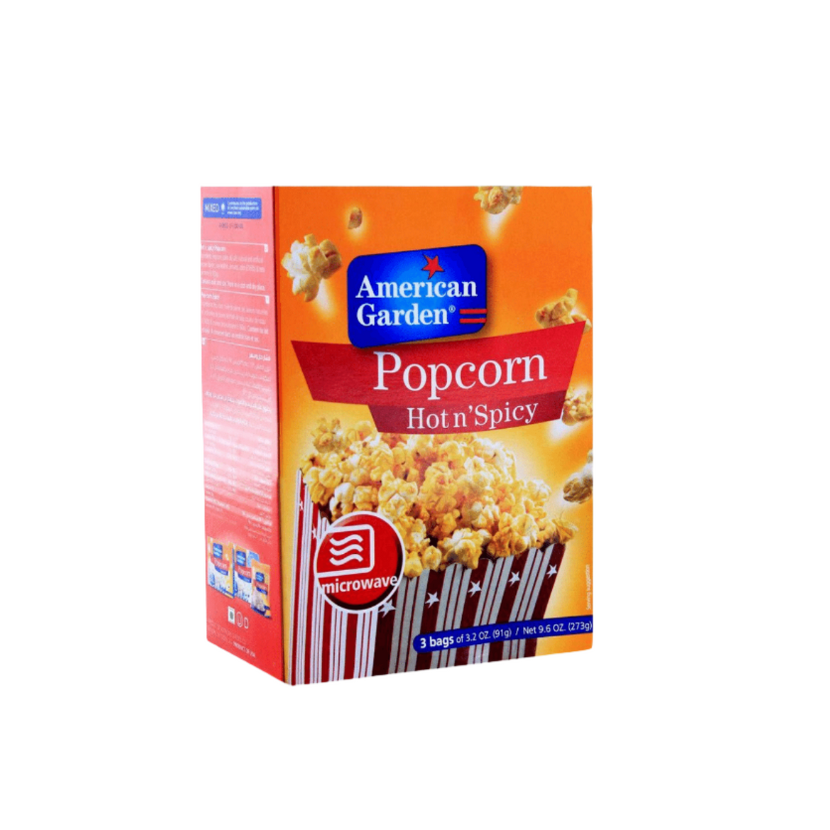 american garden pop corn hot n spicy 273g – KK Mart